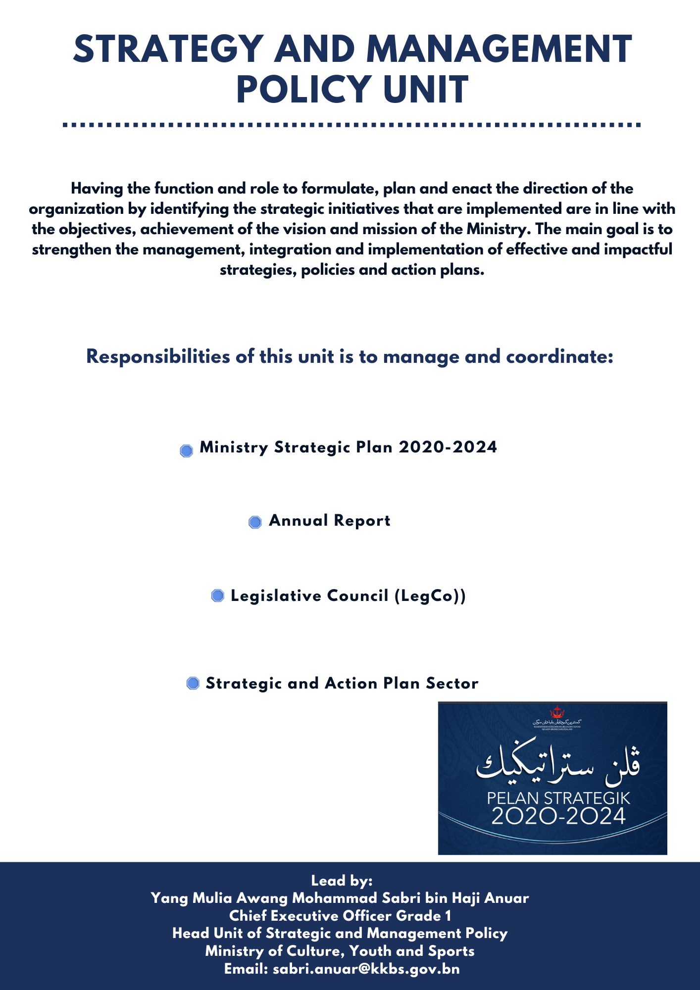 Strategy and Basic Unit